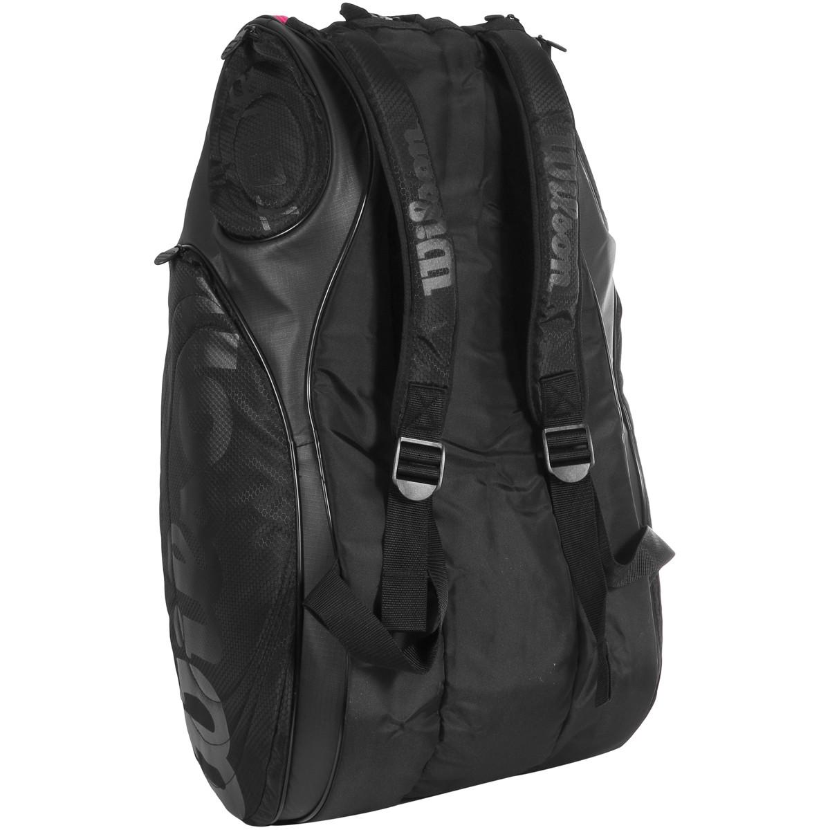 Теннисная сумка Wilson Tour 15 Black/Pink Special Edition купить в ...