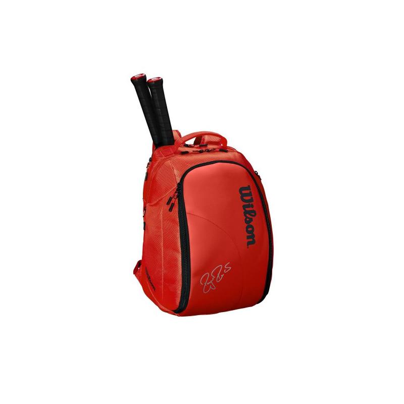 Теннисный рюкзак Wilson Federer DNA 2018 Infrared Backpack купить в ...
