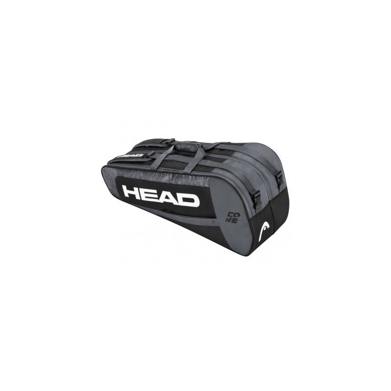Теннисная сумка для большого тенниса Head Core 6R Combi Black купить в ...
