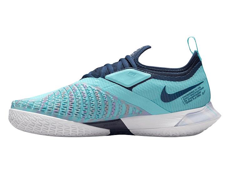 Кроссовки женские Nike Court React Vapor NXT (Бирюзовый/Белый) купить в ...
