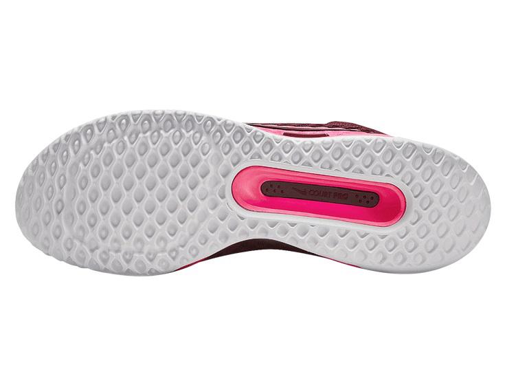 Кроссовки женские Nike Court Zoom Pro Premium (Бордовый/Розовый) купить ...